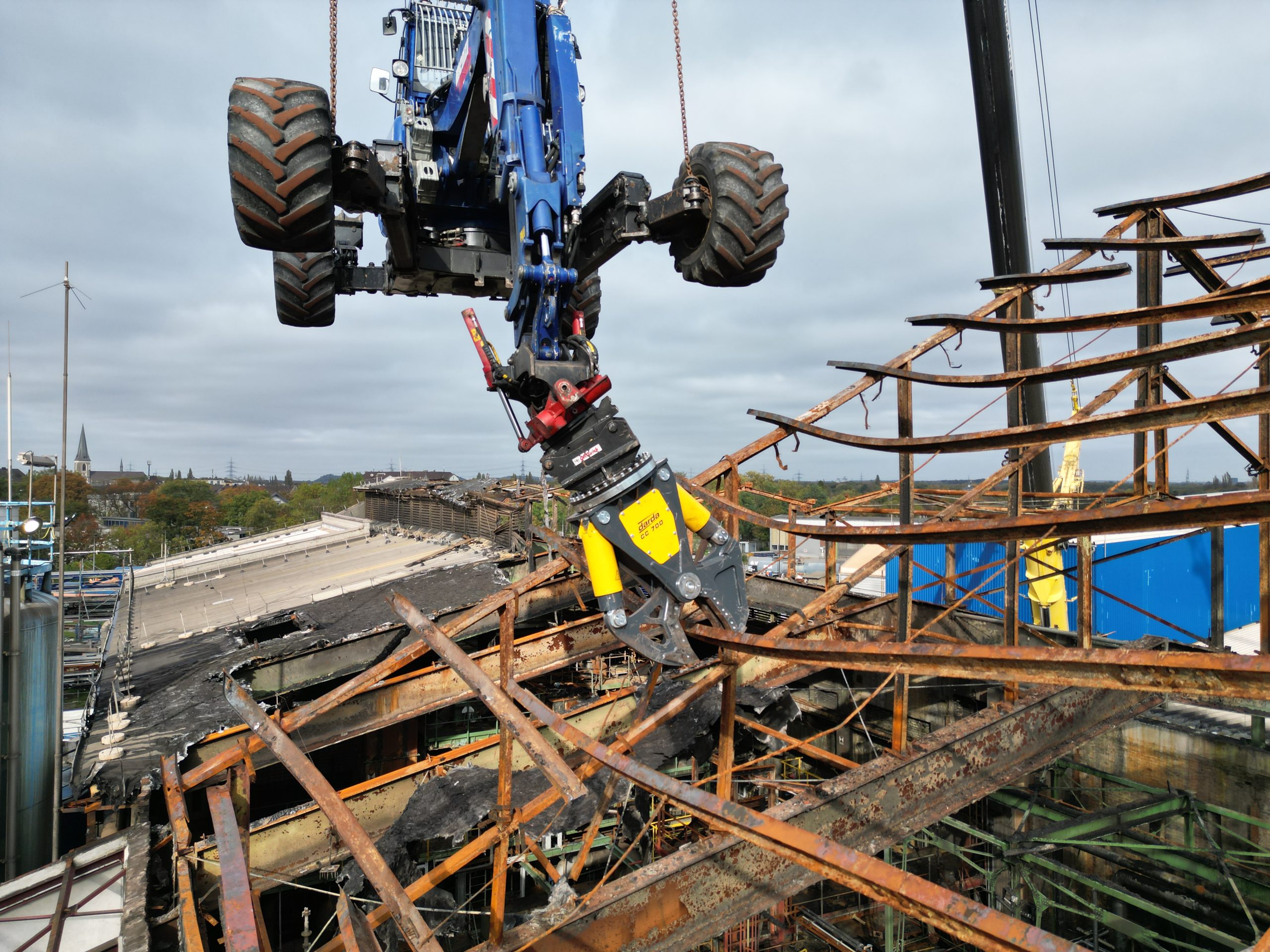 Steel shear CC700S boosts productivity | Darda GmbH